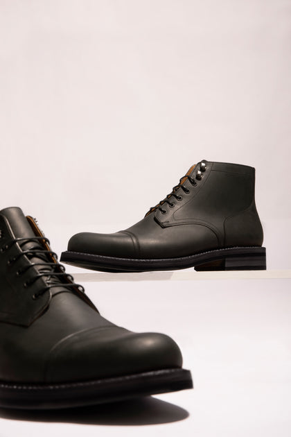 Black Matte Boots