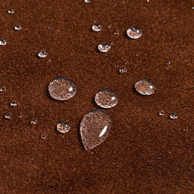 Water-Repellent Suede