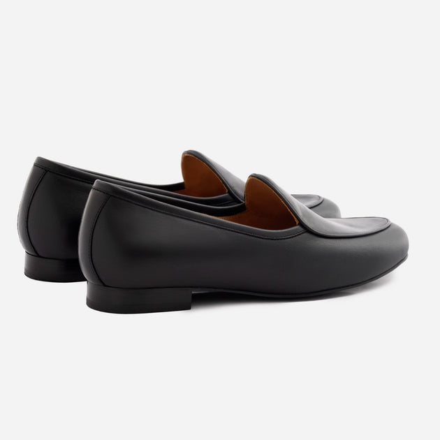 Greta Belgian Loafer - Full Grain Leather - Women's