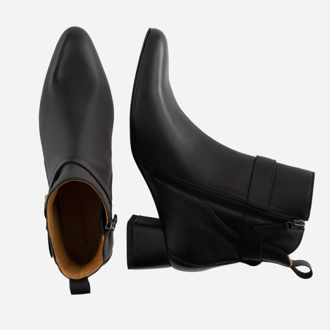 Adelaide Booties - Full Grain Leather - Women's